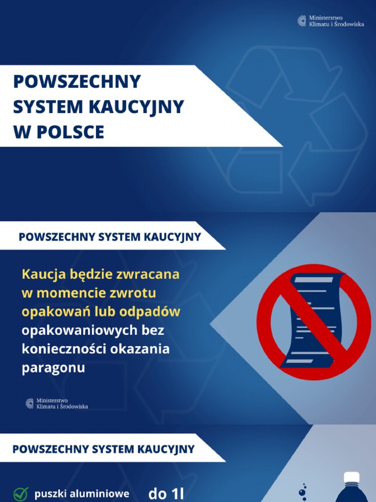 System Kaucyjny - Prezentacja | PDF