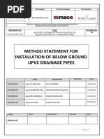 Method Statement Construction & Casting of Concrete Manholes P-2 | PDF ...