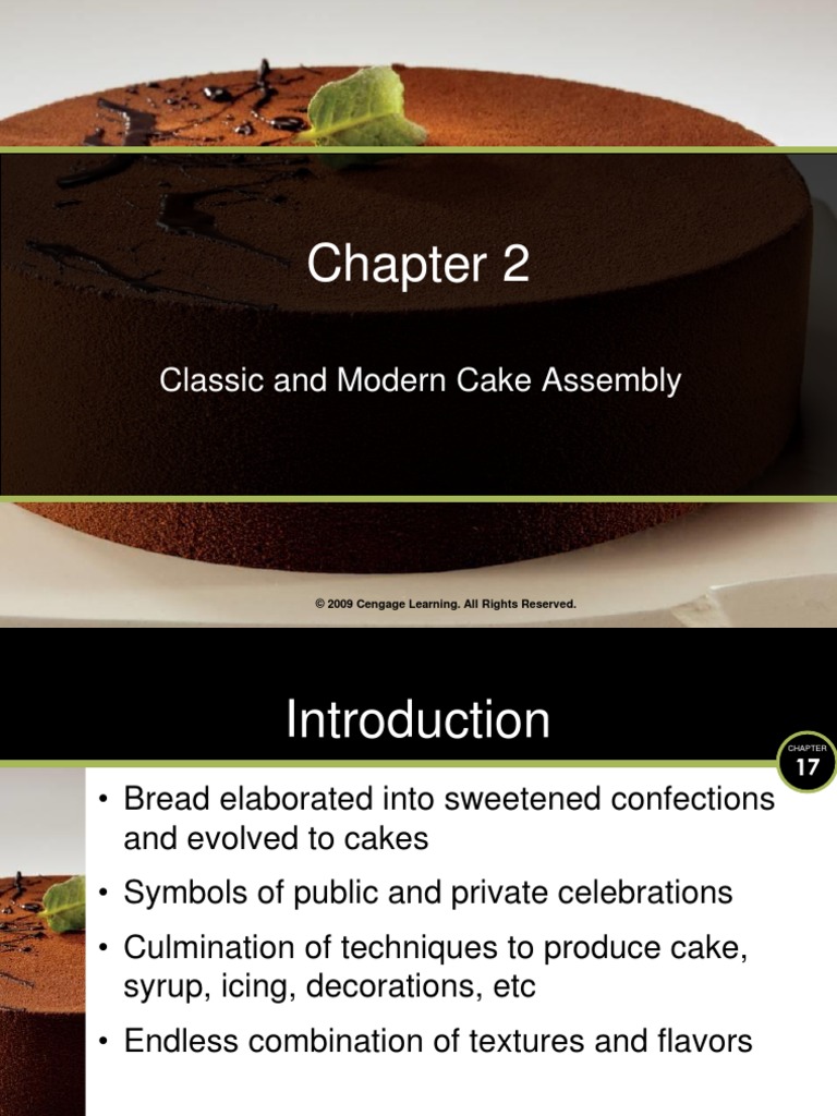 Chapter 2 Cake | Download Free PDF | Cakes | Cuisine