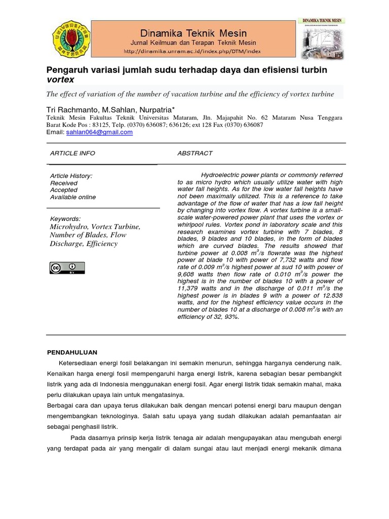 Jurnal M Sahlan Fix | PDF | Sains & Matematika