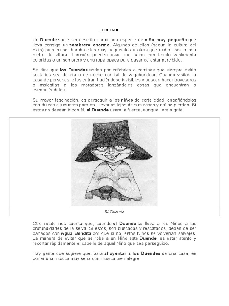 El Duende Leyenda | PDF