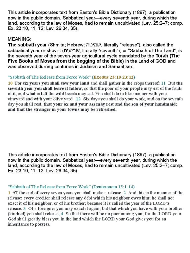 Shmita SlideShow | PDF | Jews And Judaism | Judaism