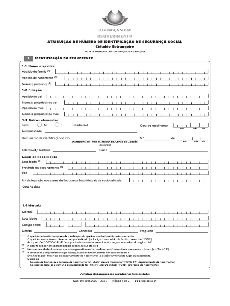 RV 1006 DGSS | PDF | Passaporte | Família