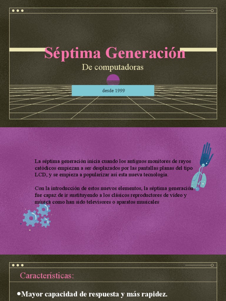 Septima y Octava Generacion de Computadoras | PDF