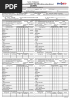 School Form 10 SF10 Learner's Permanent Academic Record For Elementary ...