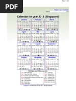 Year 1752 Calendar - India | PDF