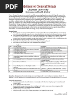 Epa Chemical Segregation Chart | PDF | Acid | Sodium