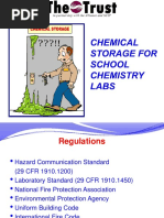 05 Chemical Storage Checklist | PDF | Prevention | Safety