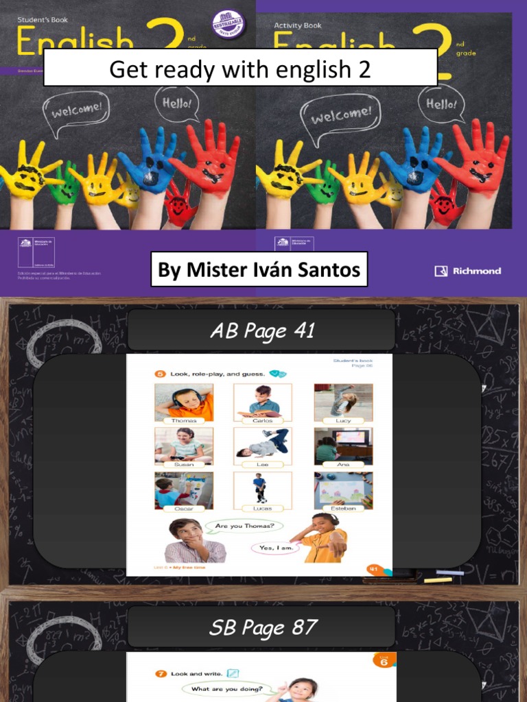 Get Ready With English 2: by Mister Iván Santos | PDF