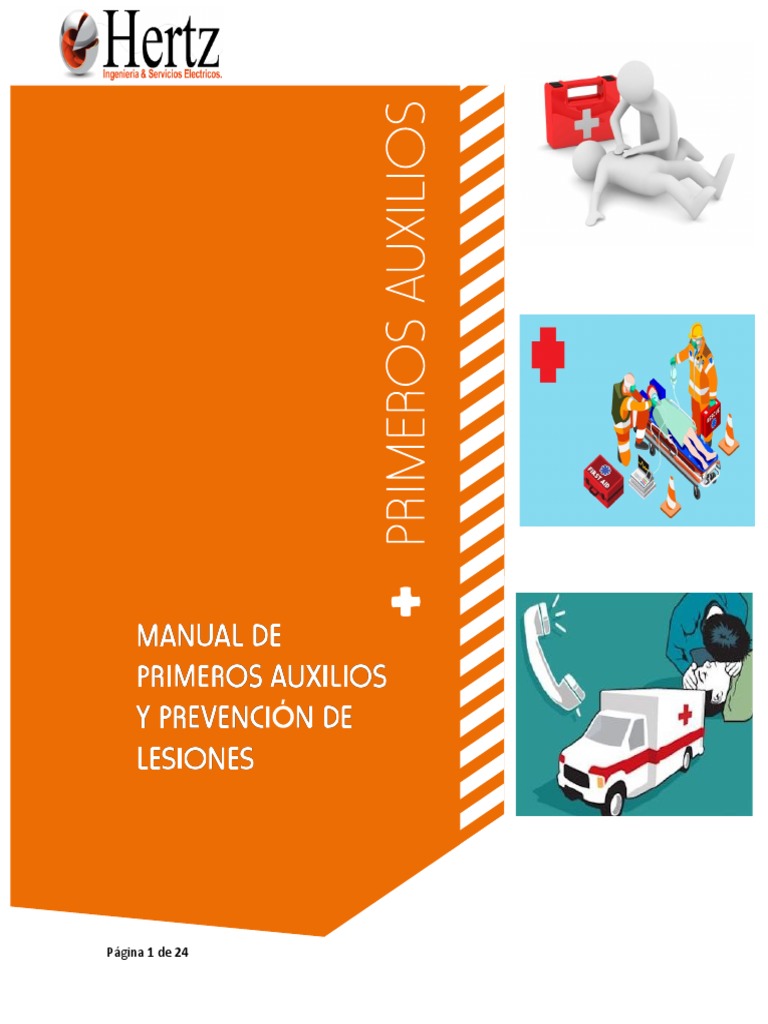 Manual de Primeros Auxilios | PDF | Reanimación cardiopulmonar | Primeros auxilios