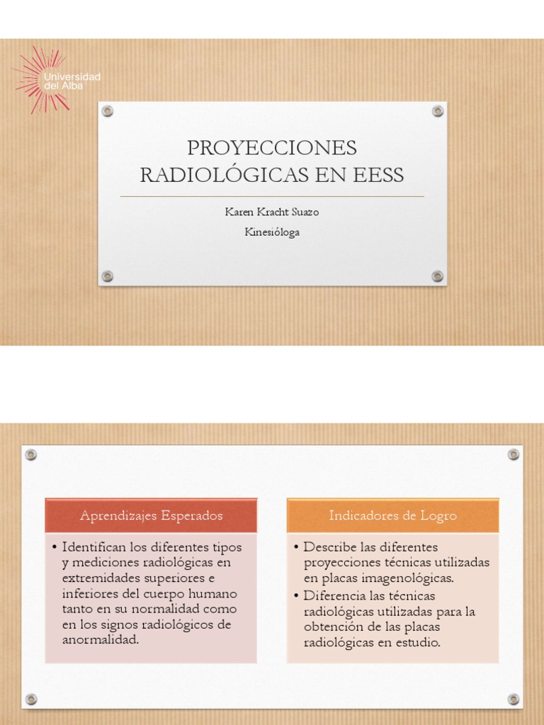 Proyecciones Radiológicas EESS | PDF | Mano | Codo