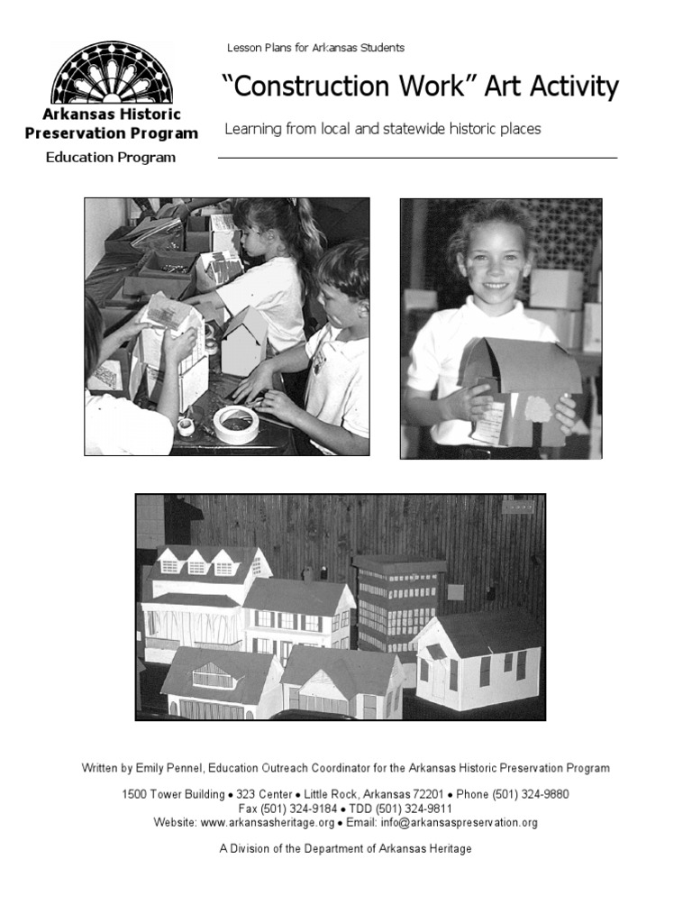 Construction Work Lesson Plan | PDF | Lesson Plan | Architectural Design