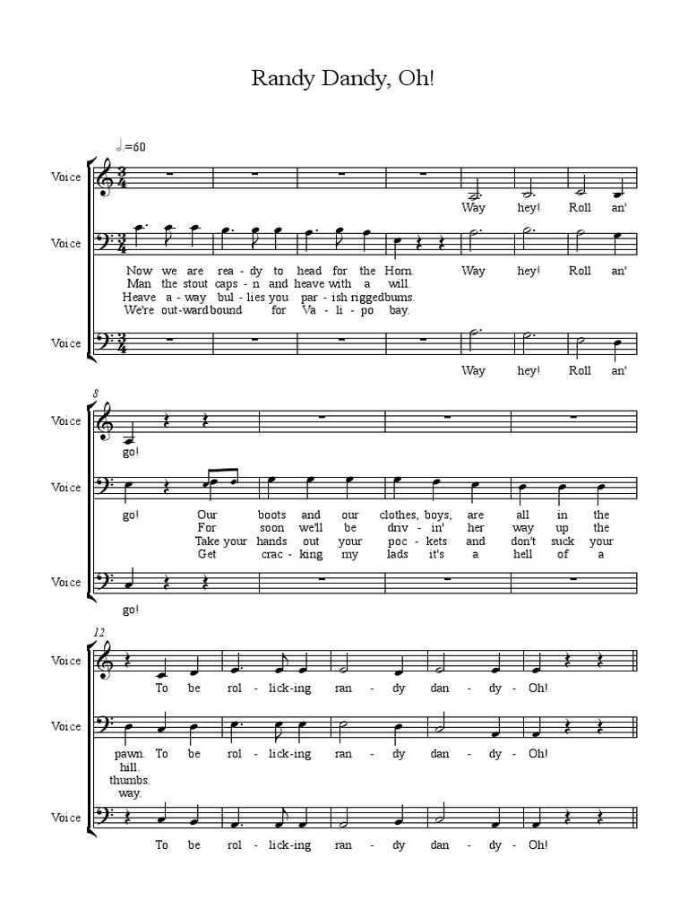 Randy Dandy, Oh! | PDF