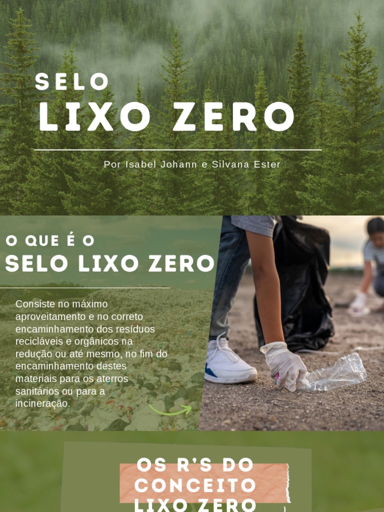 Lixo Zero | PDF | Desperdício | Economias