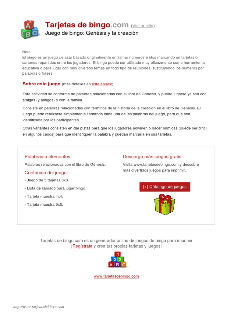 Genesis y La Creacion 3x3 | PDF | Víspera | Jardín del Edén