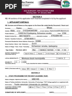 Form TSLS 01 Update of Personal and Allowance Details | PDF