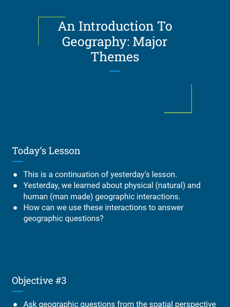 The Spatial Perspective | Download Free PDF | Geography | Map