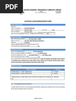 Preauthorization Health Claim Form | PDF | Insurance