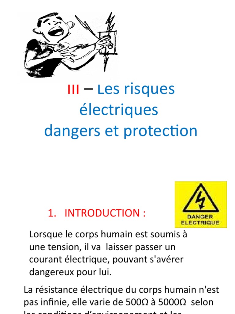 Risques et protection électrique | PDF | Risque | Électrotechnique