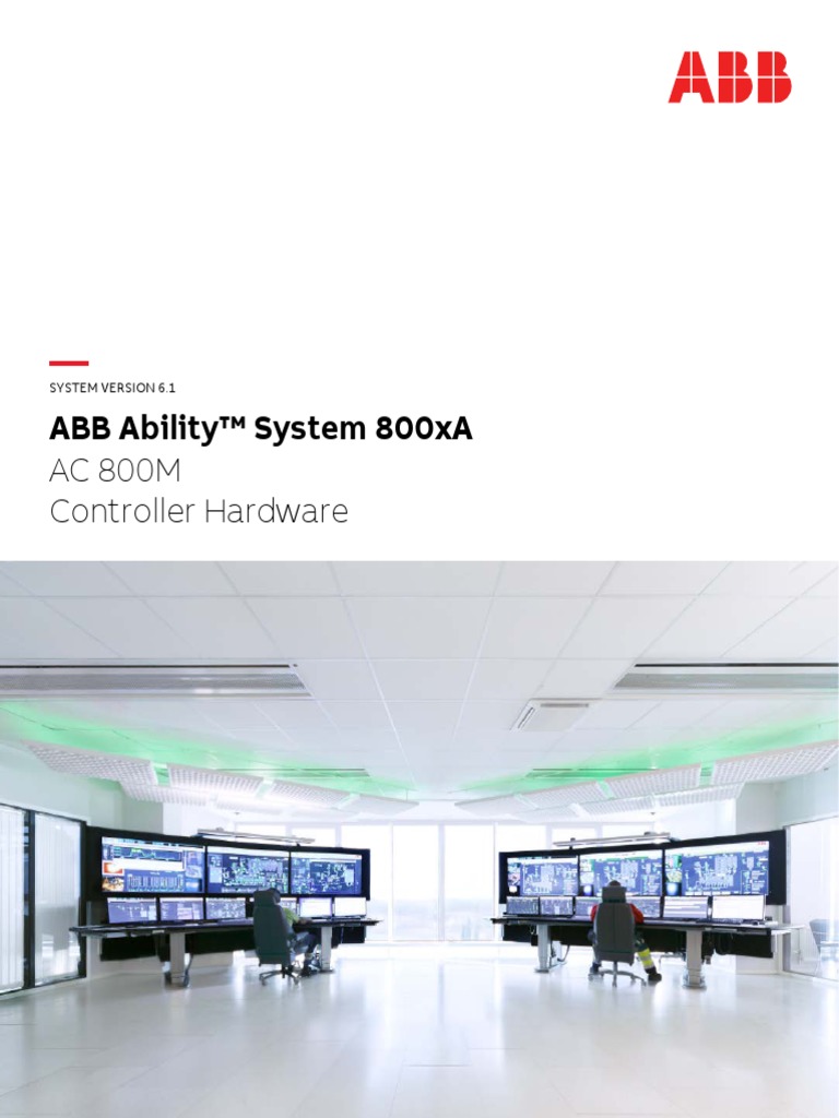 ABB System 800xa 6.1 AC 800M - Controller Hardware | PDF | Power Supply | Input/Output