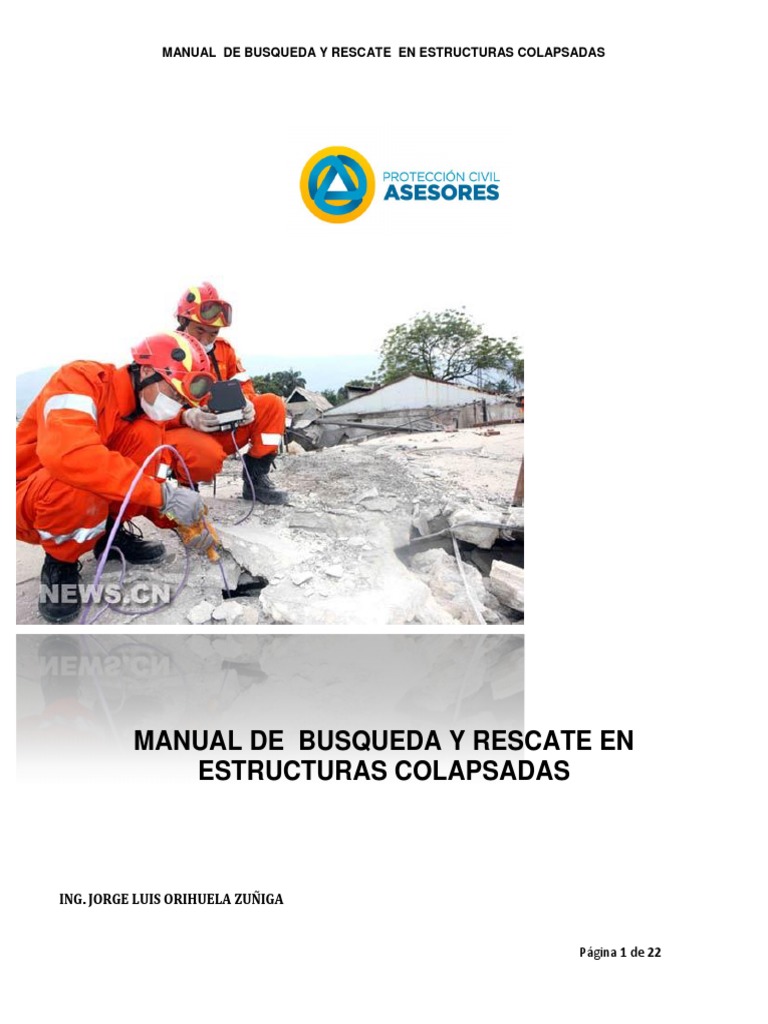 Manual de Búsqueda y Rescate | PDF