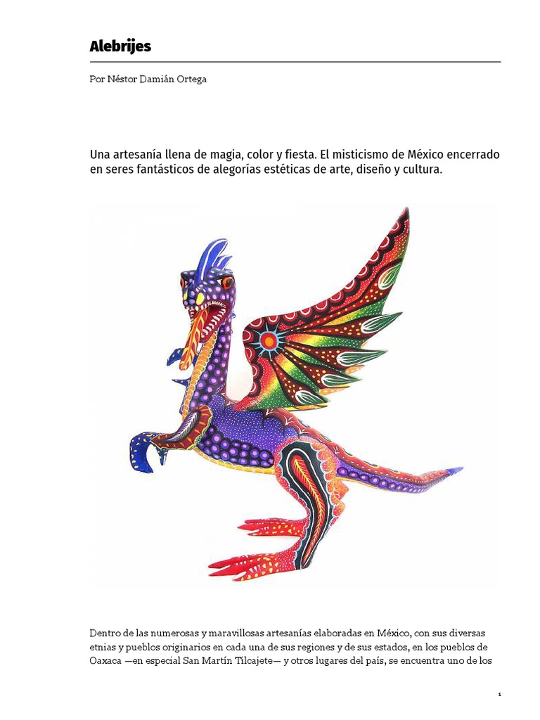 Alebrijes | PDF