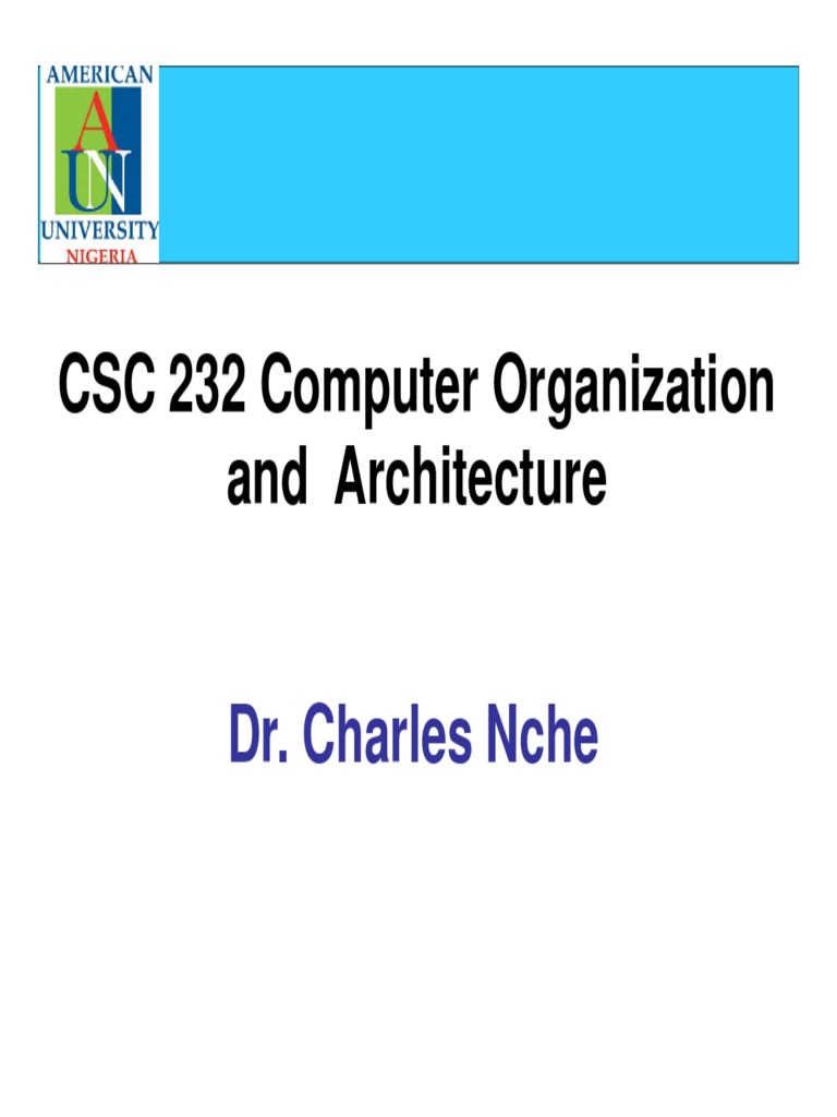 CSC232 Chp5 Proc Design (Compatibility Mode) | PDF | Central Processing Unit | Computer Data Storage