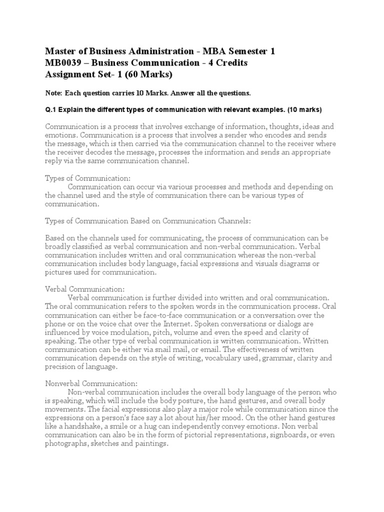 MB0039 BC Set 1 & 2 | PDF | Business