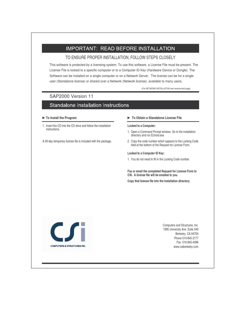 Sap Install Instructions | PDF | Installation (Computer Programs) | Computer File