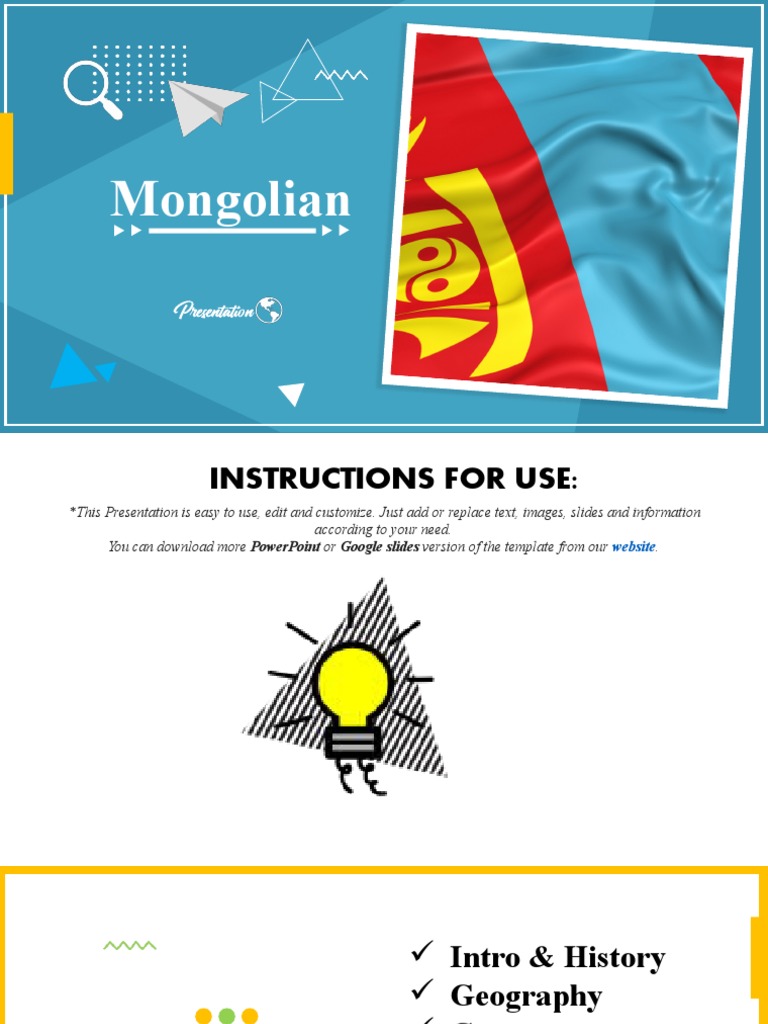 Mongolia Google Slides Themes | PDF | Mongols