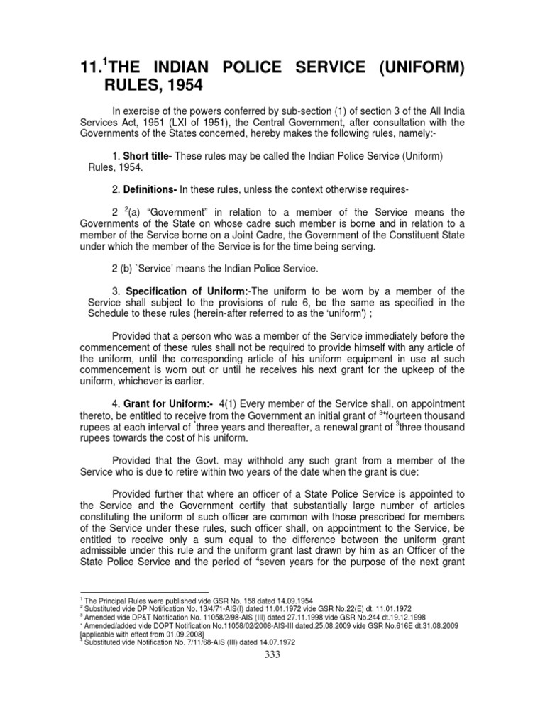 Revised AIS Rule Vol III IPS Rule 11 | PDF | Shoe | Suit (Clothing)