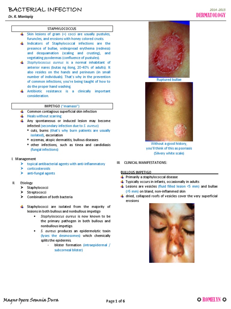 0000 0000:Dr Manlapig Merged | PDF | Staphylococcus | Infection