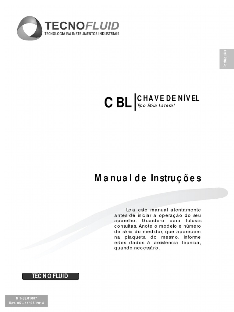 Chave de Nivel CBL Manual | PDF