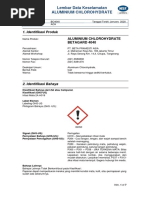 Hydrochloric Acid 33% Safety Data Sheet | PDF | Water | Combustion