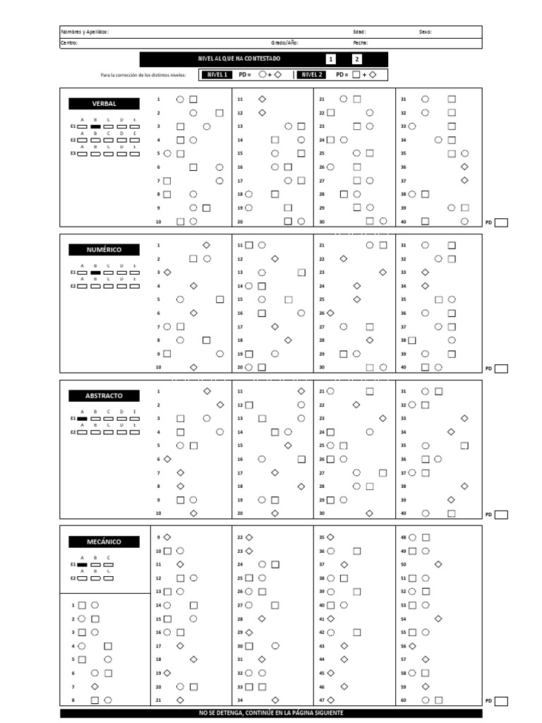Plantilla DAT 5 | PDF