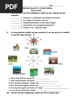 Mga Simbolo Sa Mapa - Worksheet | PDF