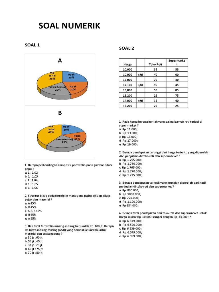 SOAL NUMERIK Final | PDF