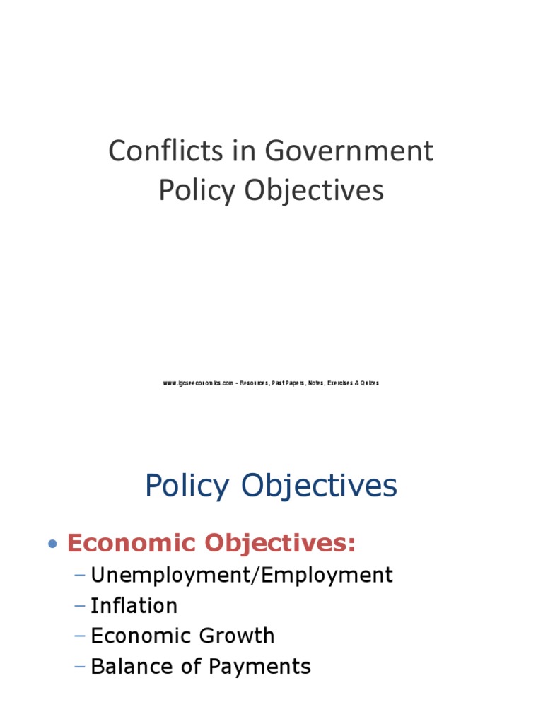4.2 The Macroeconomic Aims of Government | PDF | Economic Growth | Aids