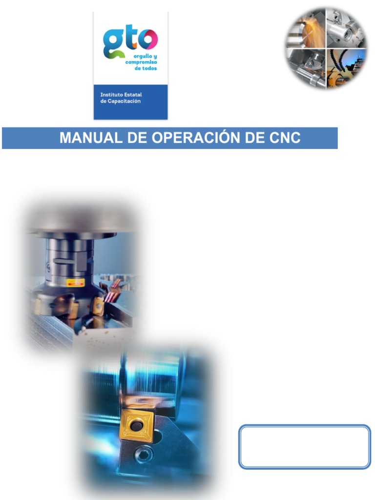 Manual CNC | PDF | Control numerico | Sistema de coordenadas Cartesianas
