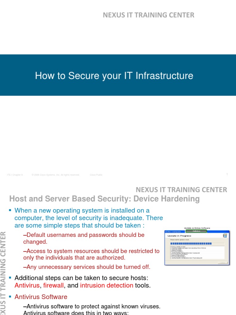 07 - How To Secure Your Networks | PDF | Secure Shell | Computer Network