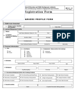 MIS0301v2020 - UPDATED LEARNERS PROFILE FORM | PDF | Disability