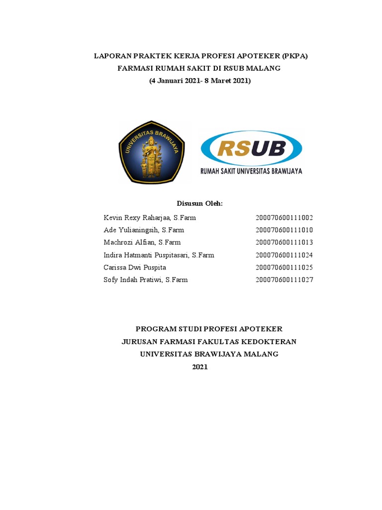 Laporan Rs Sofy Indah P | PDF | Kesehatan Holistik