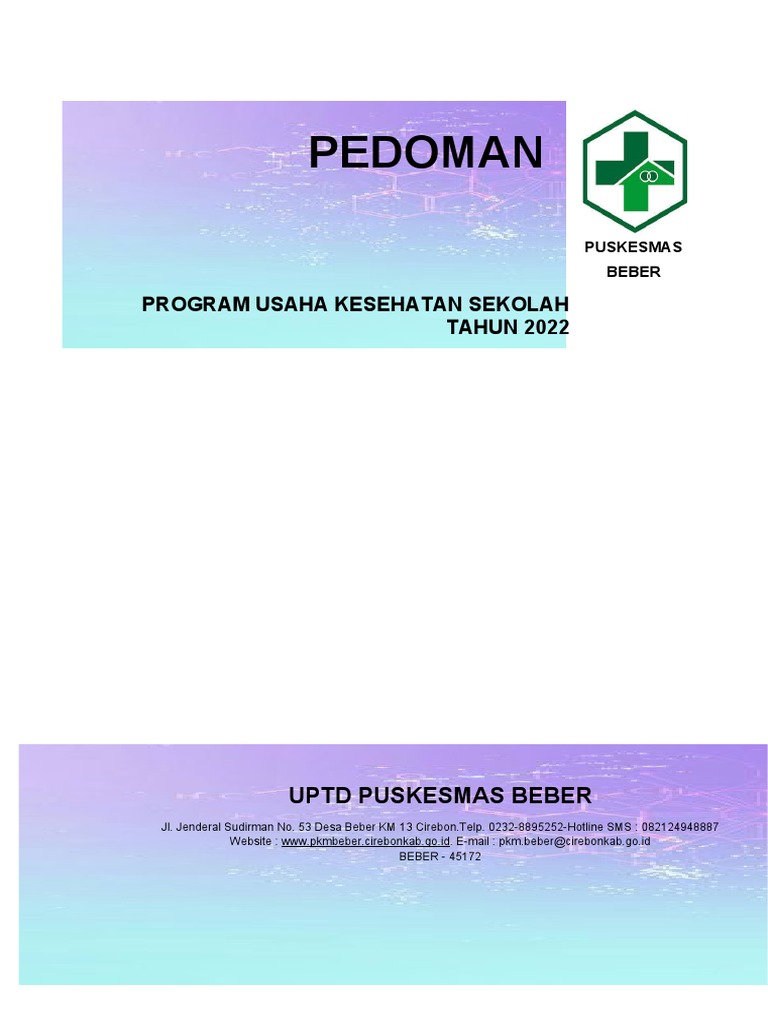 Pedoman Internal UKS | PDF