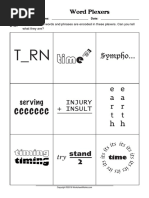 WorksheetWorks Word Plexers 1 | PDF