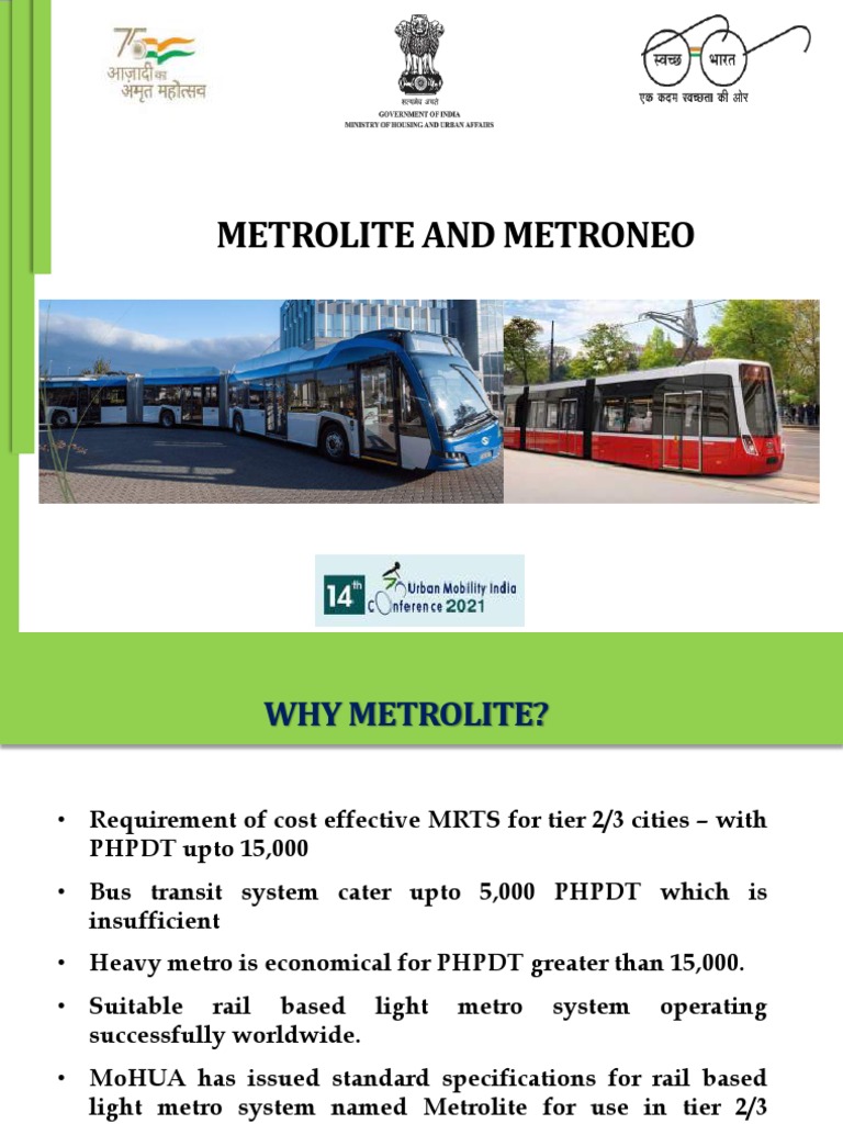 Metro Lite and Neo | PDF | Rapid Transit | Rail Transport