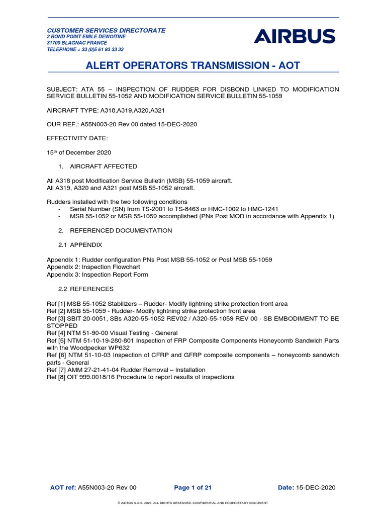 Alert Operators Transmission - Aot: Customer Services Directorate | PDF ...