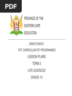 2025 LFSC GR 10 Exam Guidelines Final Eastern Cape | PDF | Mitosis ...