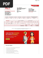 Act Invoice | PDF | Invoice | Taxes