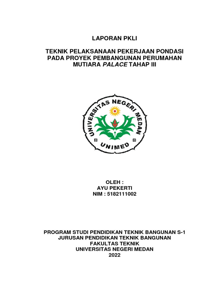 Laporan PKLI FT Unimed | PDF