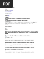 Densitometer Calibration Procedure | PDF | Calibration | Scientific ...